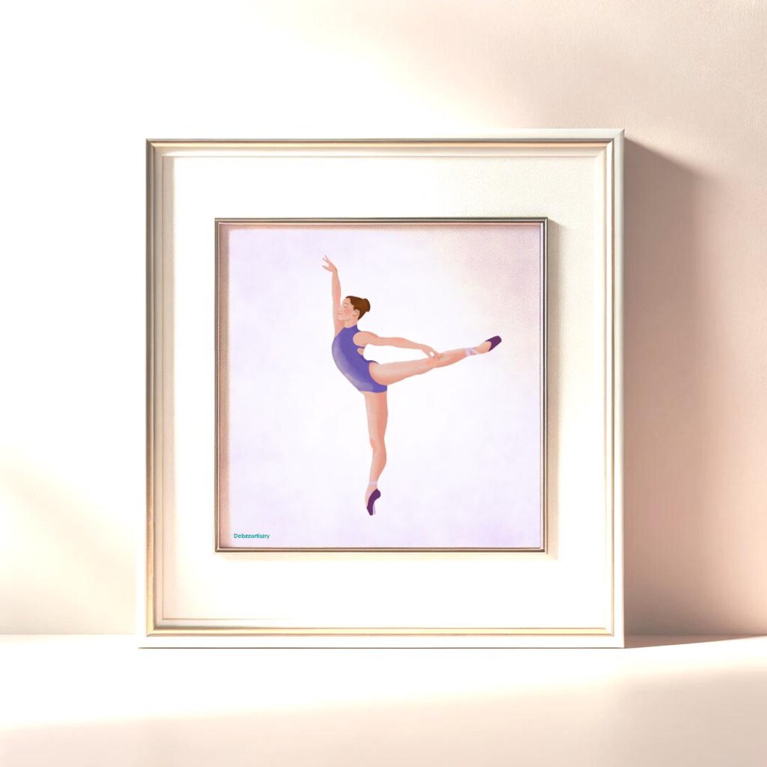 Ballet Dancer Art Print, Dancer Wall Art, Gift for Ballerina, Ballet ...