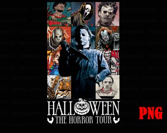 Halloween the Horror Tour Png, Halloween Horror Movie Characters Png ...