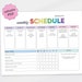 Daily Checklist, Editable Daily Routine, Responsibility Chart, Chore ...
