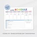 Daily Checklist, Editable Daily Routine, Responsibility Chart, Chore ...