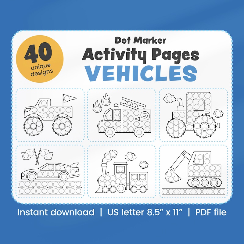 Dot vehicle - Etsy Polska