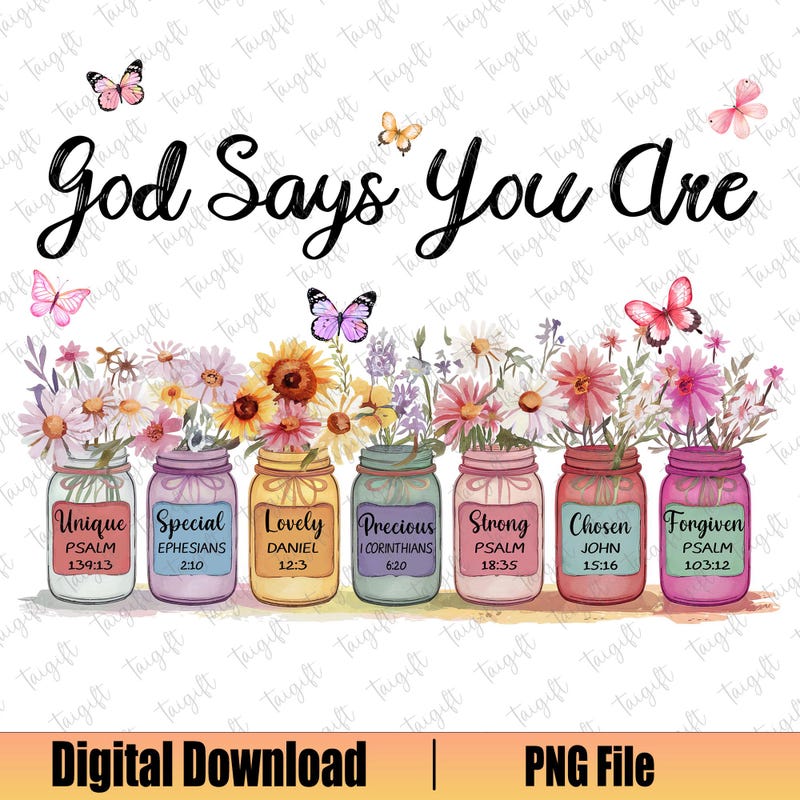 God Says You Are Images - Etsy