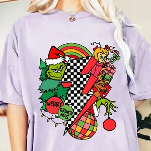 Merry Grinchmas Png, Christmas Character Png, Christmas Lightning Bolt ...