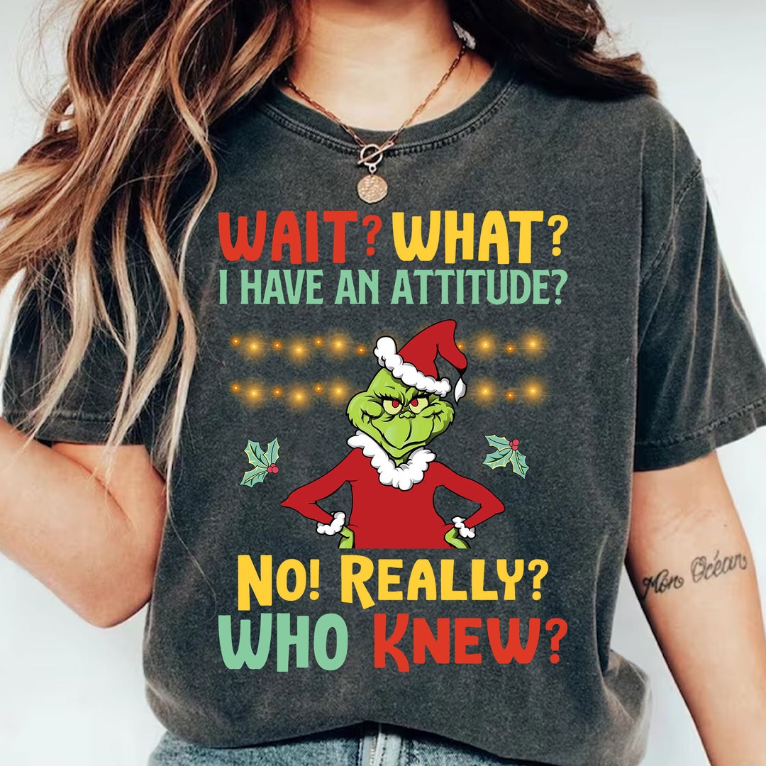 Merry Grinchmas Png, Funny Santa Png, Merry Christmas Png, Christmas ...