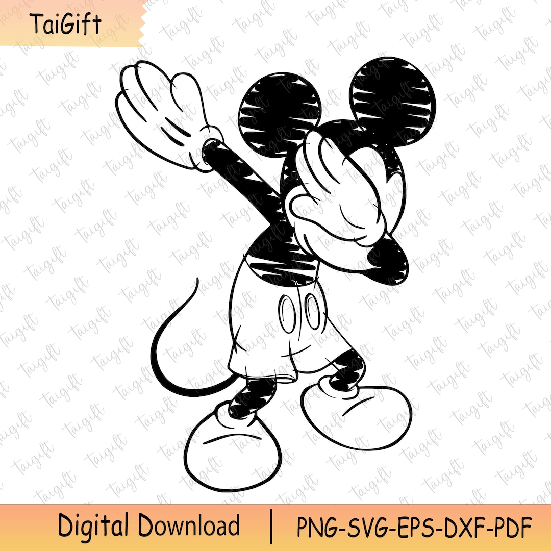 Mouse Dab Svg, Cute Mouse Svg, Magical Kingdom Svg, Family Vacation Svg ...