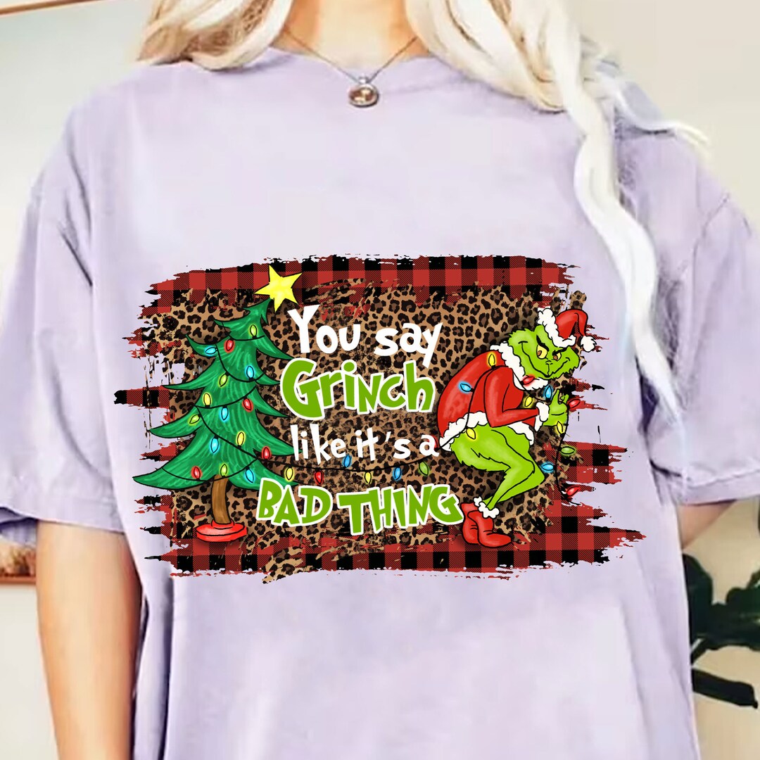 Merry Grinchmas Png, Funny Santa Png, Merry Christmas Png, Christmas ...