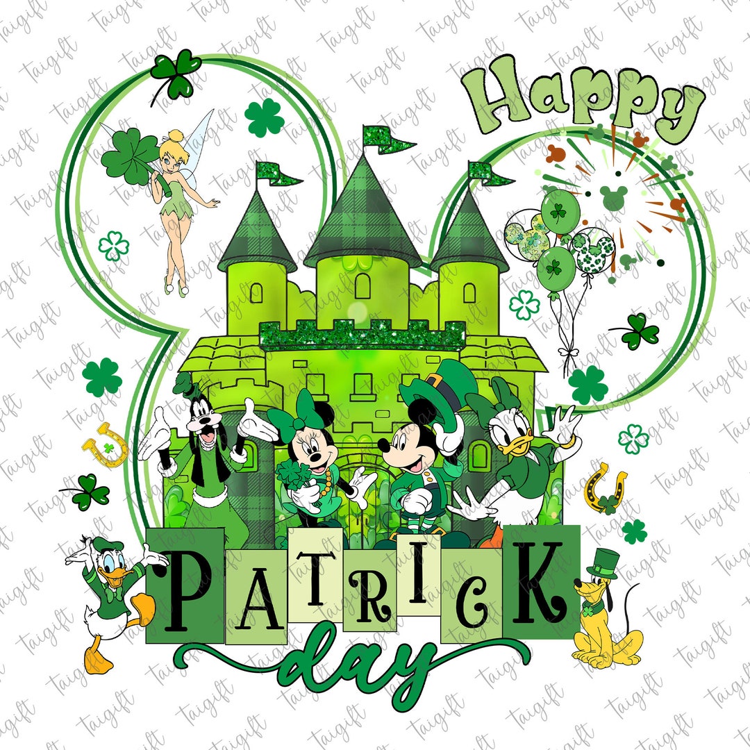 Happy St Patrick's Day Png, Mouse and Friend, Mouse Castle St Patrick's ...