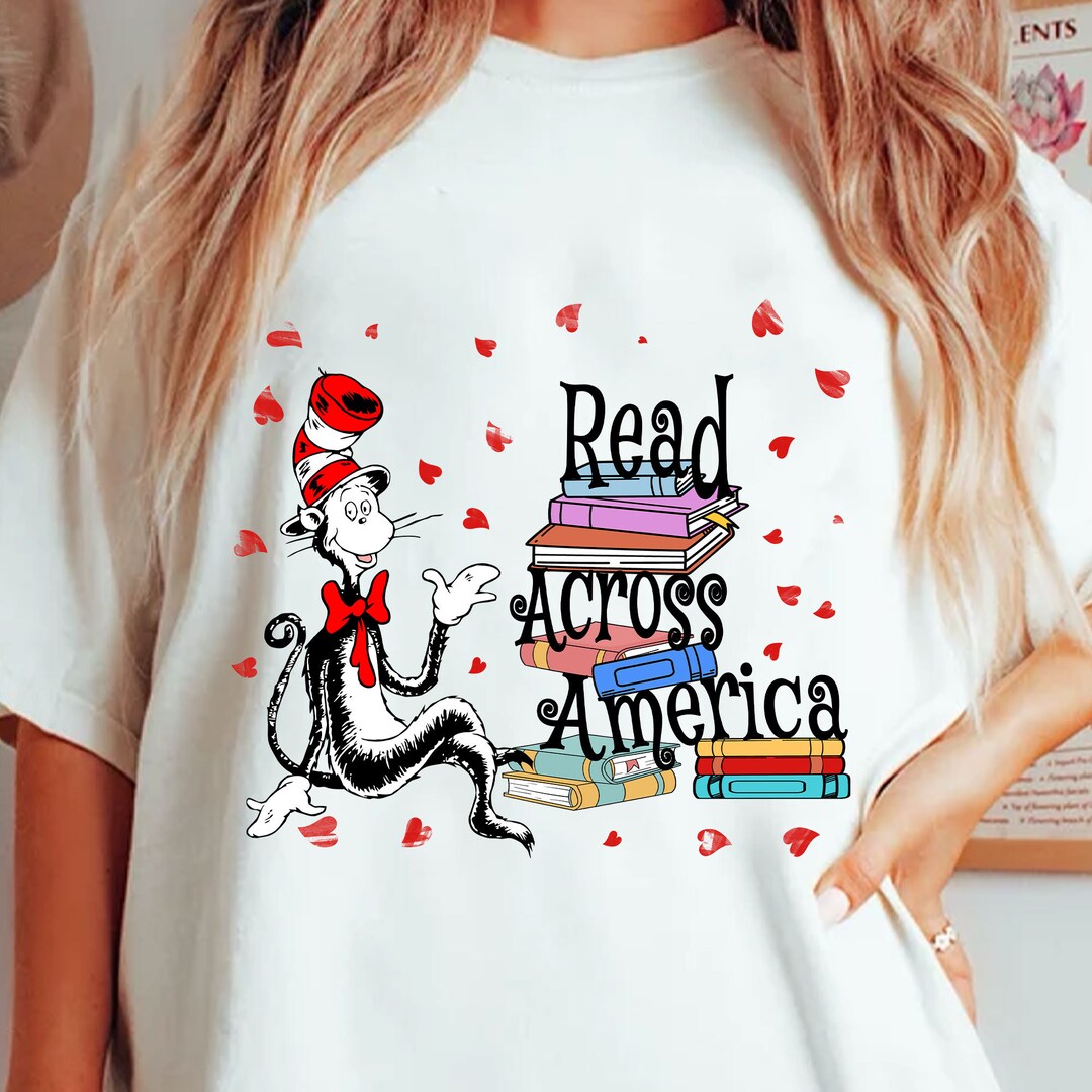 Read Across America Png, Dr. Seuss Png, Thing 1 Thing 2 Png, Cat in the ...