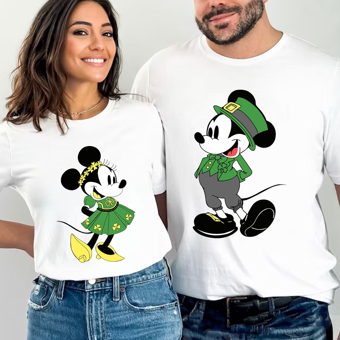 Mouse St Patricks Day Svg, Saint Patrick’s Day Svg, Lucky Shamrock Svg ...