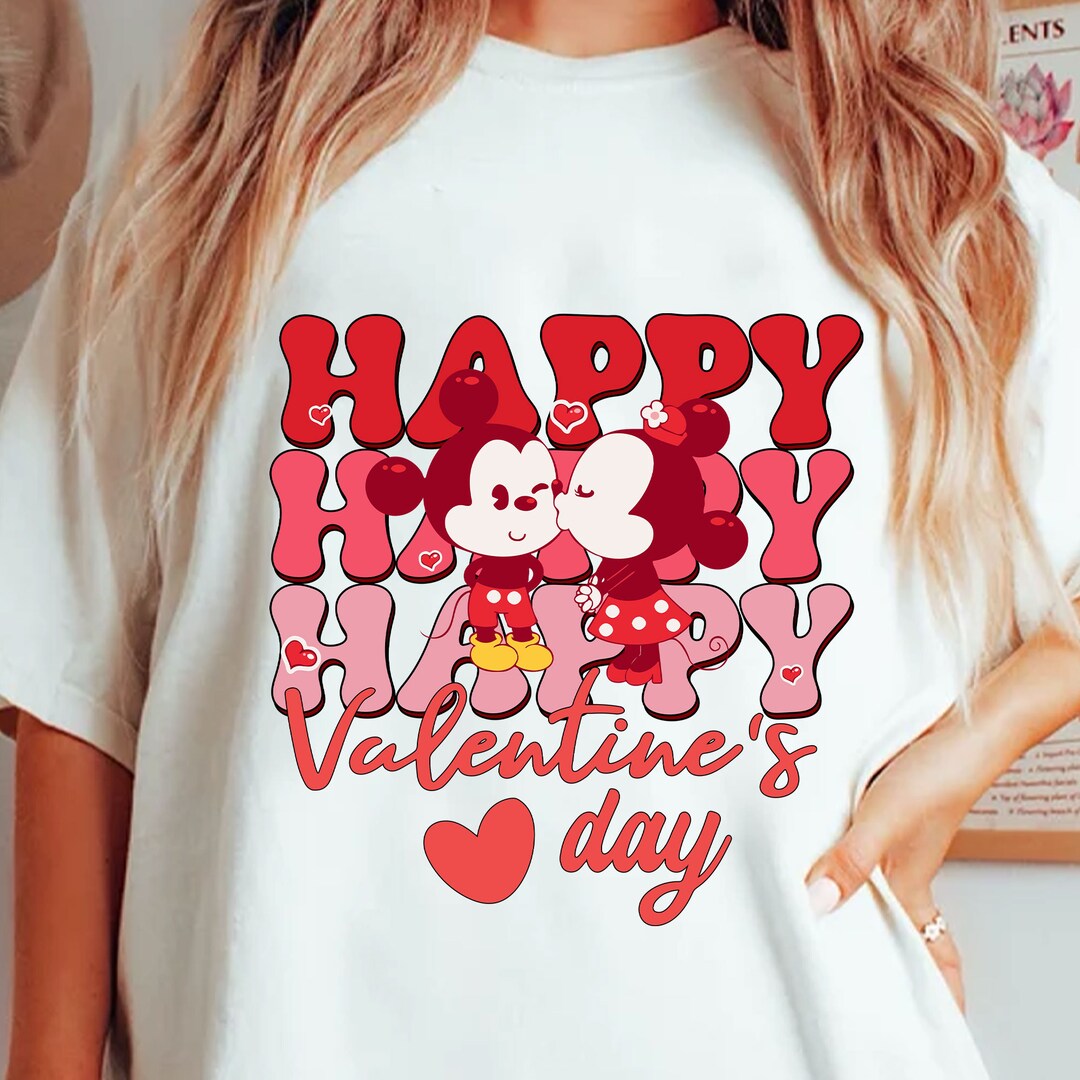 Happy Valentine Day Png, Valentine Mouse Hearts Png, Mouse Valentine's ...