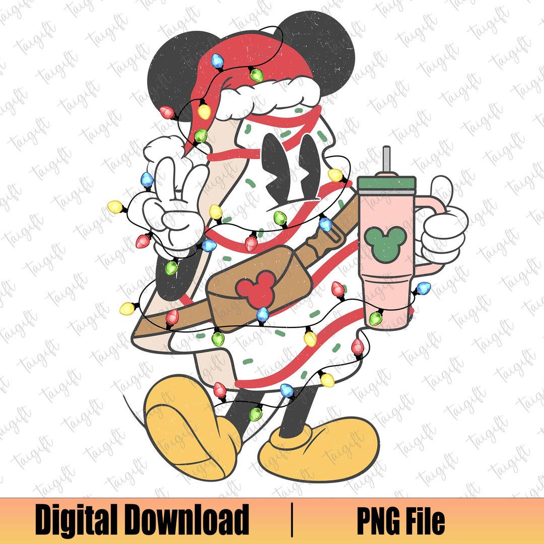 Mouse Christmas Tree Cake Png, Mouse and Friends, Cute Christmas Png ...