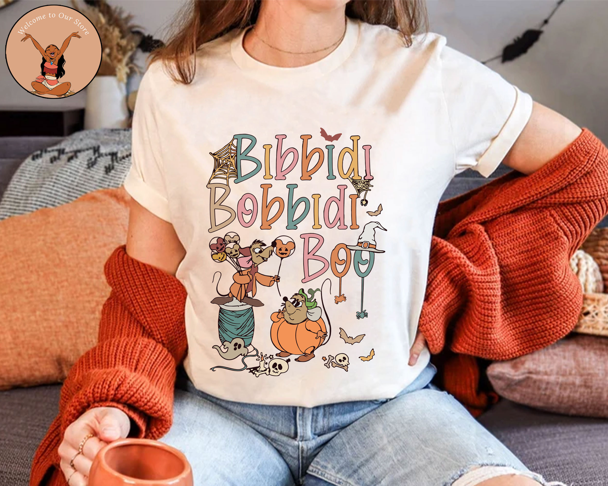 Retro Bibbidi Bobbidi Boo Halloween, Happy Halloween Svg, Mouse ...