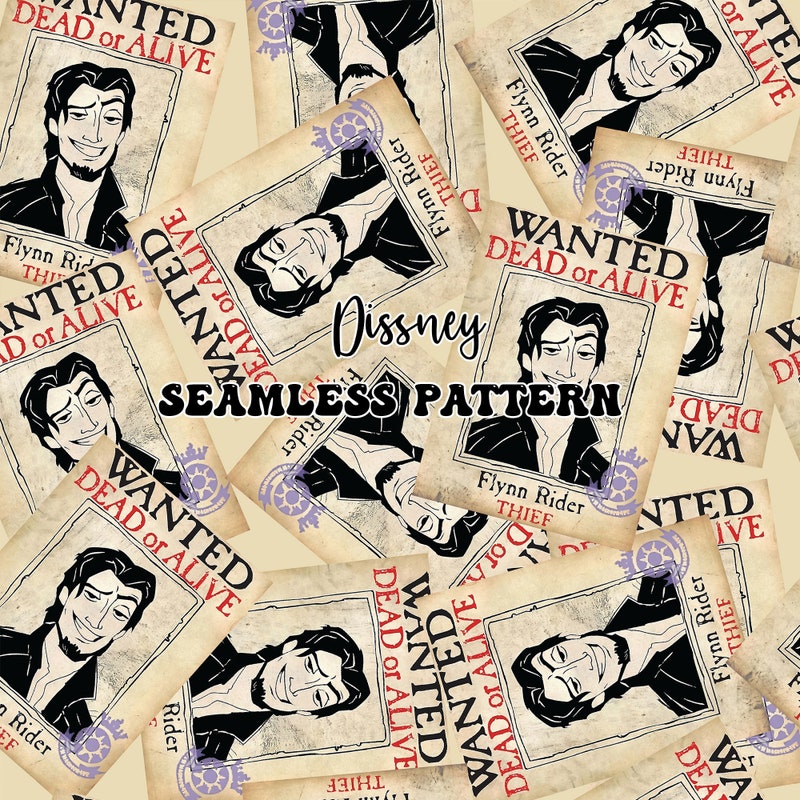 Flynn Rider Wanted Poster - Etsy