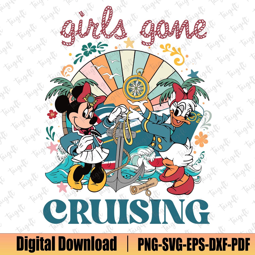 Girls Gone Cruising Svg, Girls Trip Cruise Svg, Cruising Vacation Svg ...