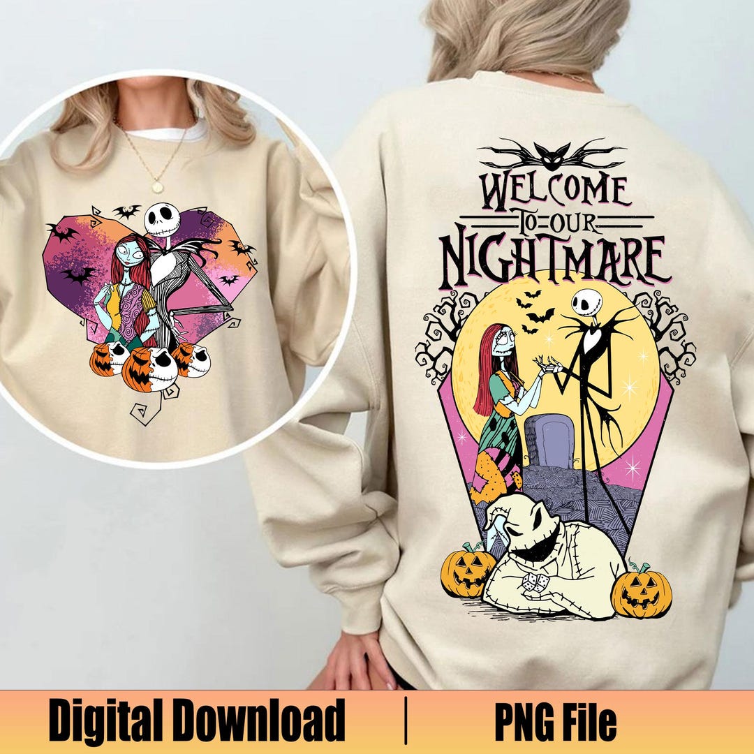 Nightmare on the Main Street Png, Horror Halloween Png, Halloween ...