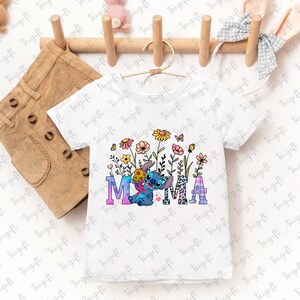 Character Mama Flower Png, Mother's Day Png, Retro Motherhood Png, Mom ...