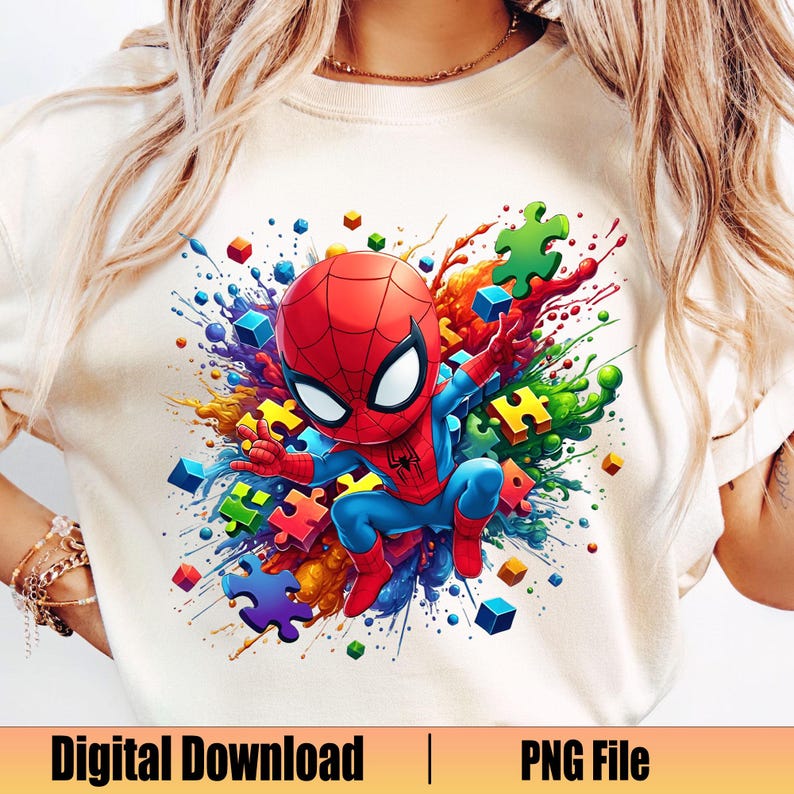 Superhero Autism Cartoon Png, Spider Autism Png, Autism Kid Png, Autism ...
