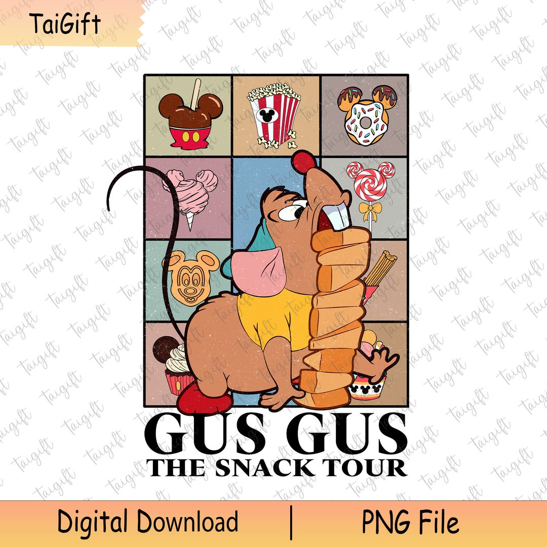 Mouse Snack Tour Png, Lookin' Like A Snack Gus Png, Gus Gus Snacks Png ...