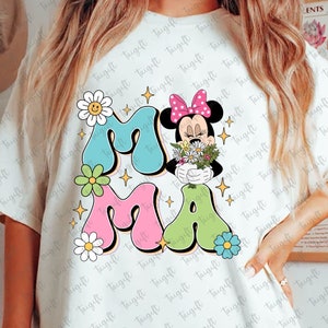 Mama Mouse Png, Mother's Day Png, Mouse and Friends, Retro Motherhood ...