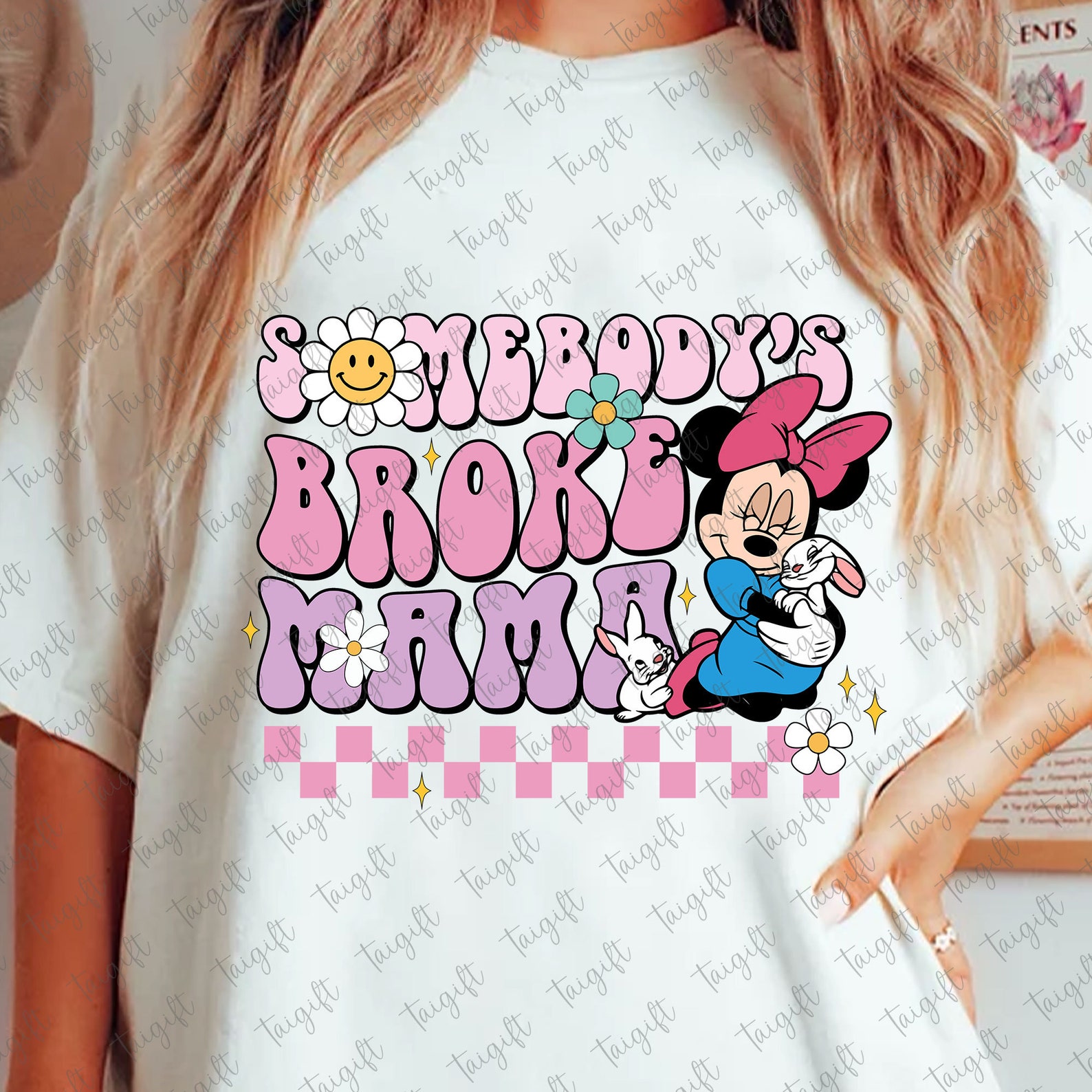 Somebody's Broke Mama Png, Mother's Day Png, Mouse and Friends, Mom ...