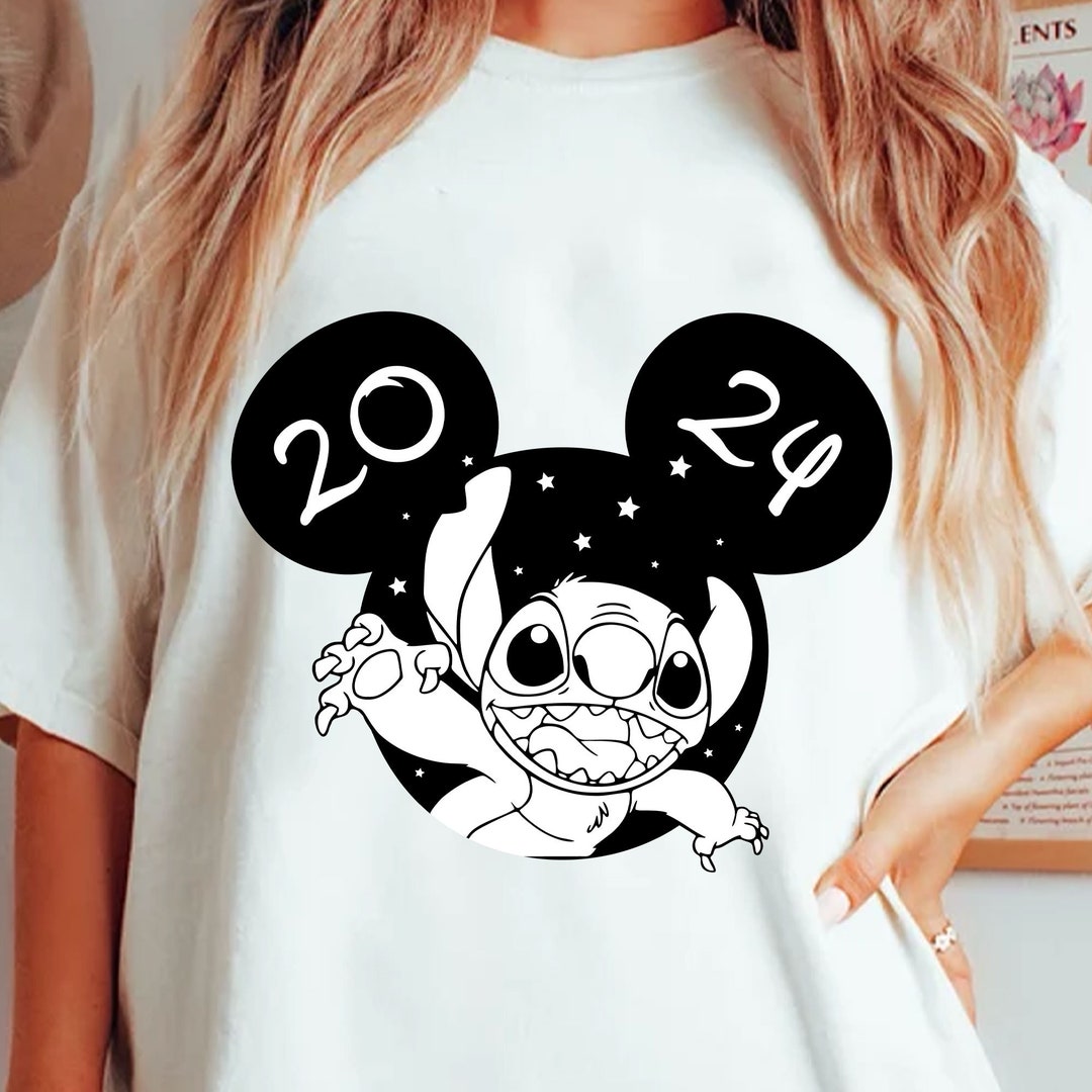 Funny Character 2024 Svg, Happy New Year 2024 Svg, Mouse New Year Svg ...