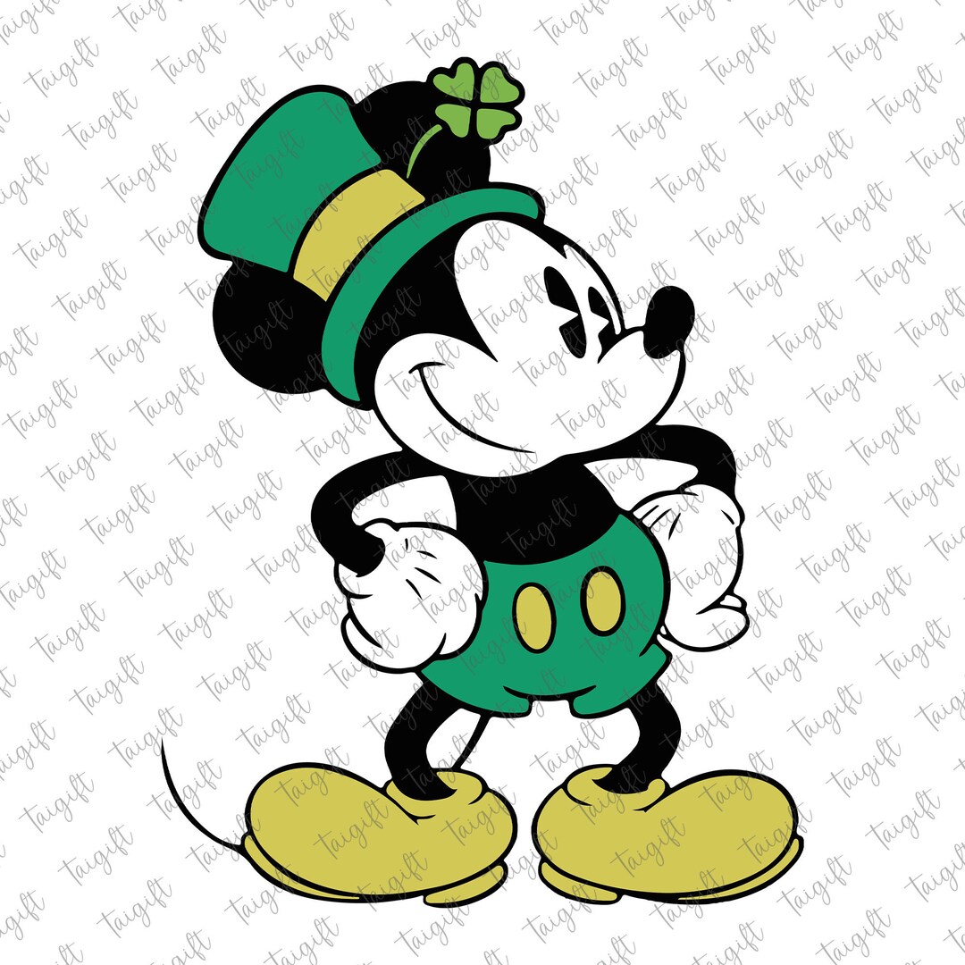 Mouse Boy St Patricks Day Svg, Saint Patrick’s Day Svg, Lucky Shamrock ...