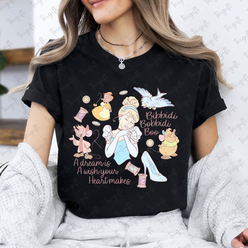 Princess SVG, A Dream is Wish Your Heart Makes Svg, Bibbidi Bobbidi Boo ...