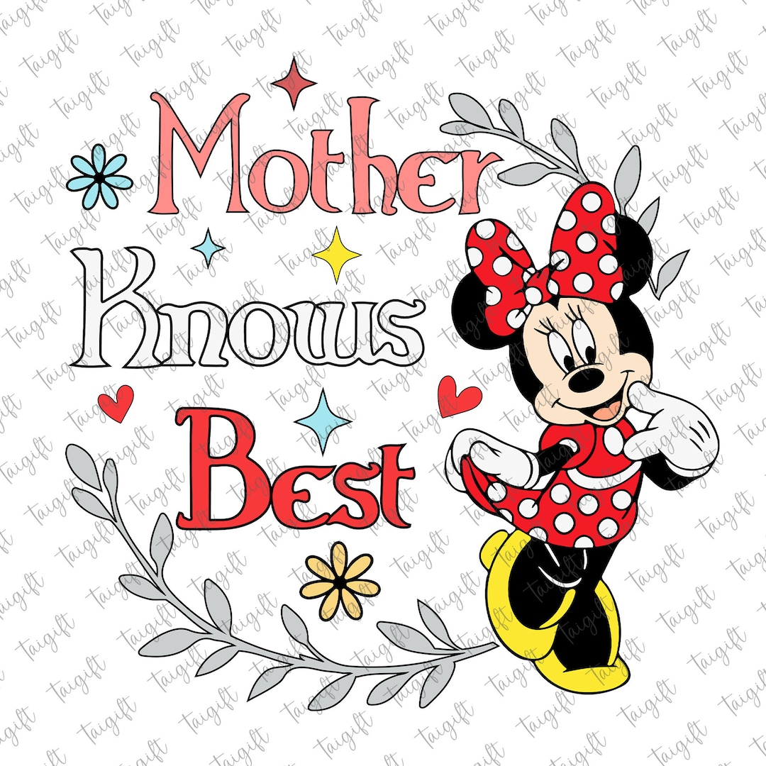 Mother Knows Best Svg, Mom Life Svg, Mama Mouse Svg, Best Day Ever Svg ...
