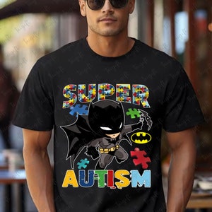 Super Batman Autism Png, Autism Puzzle Piece Png, Superhero Autism ...