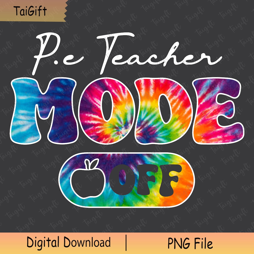 Teacher Mode off Png, Back to School Png, Funny Teacher Png, Teacher ...