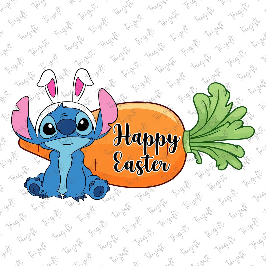 Happy Easter Carrot Png, Character Easter Png, Easter Bunny Png, Retro ...