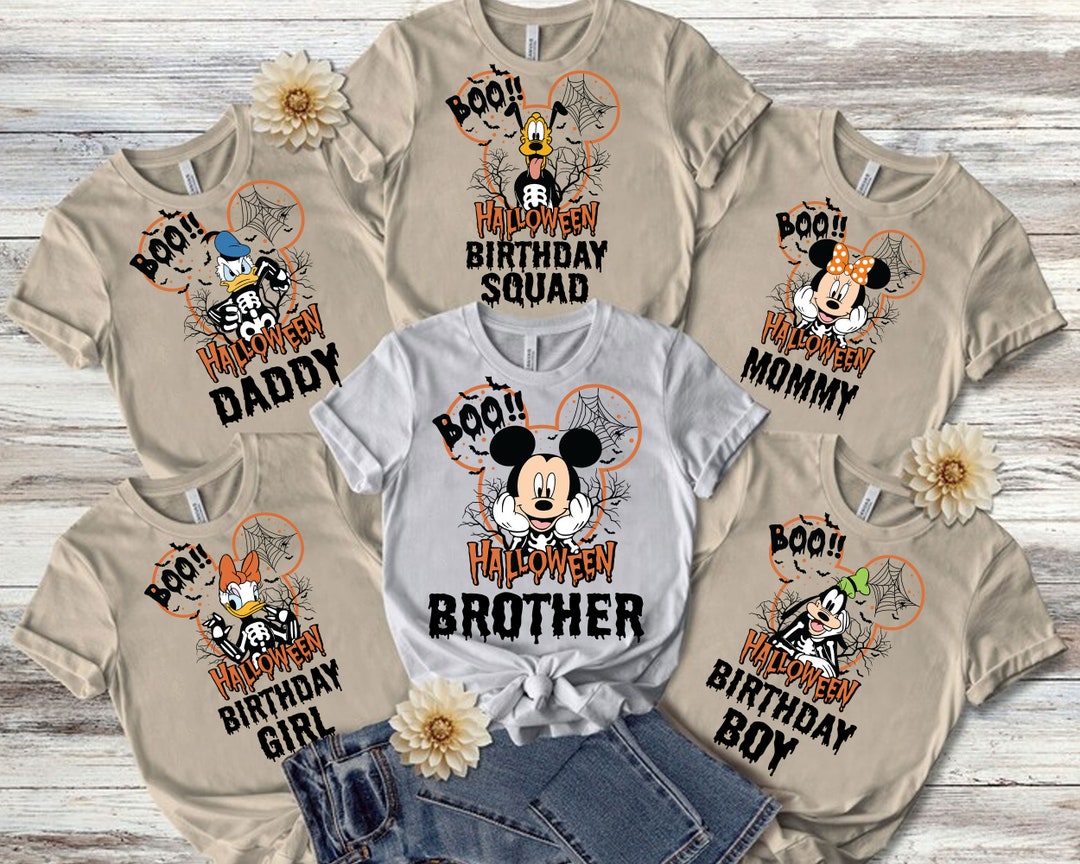 Mouse Halloween Family Png, Boo Png, Mouse and Friends Png, Pumpkin ...