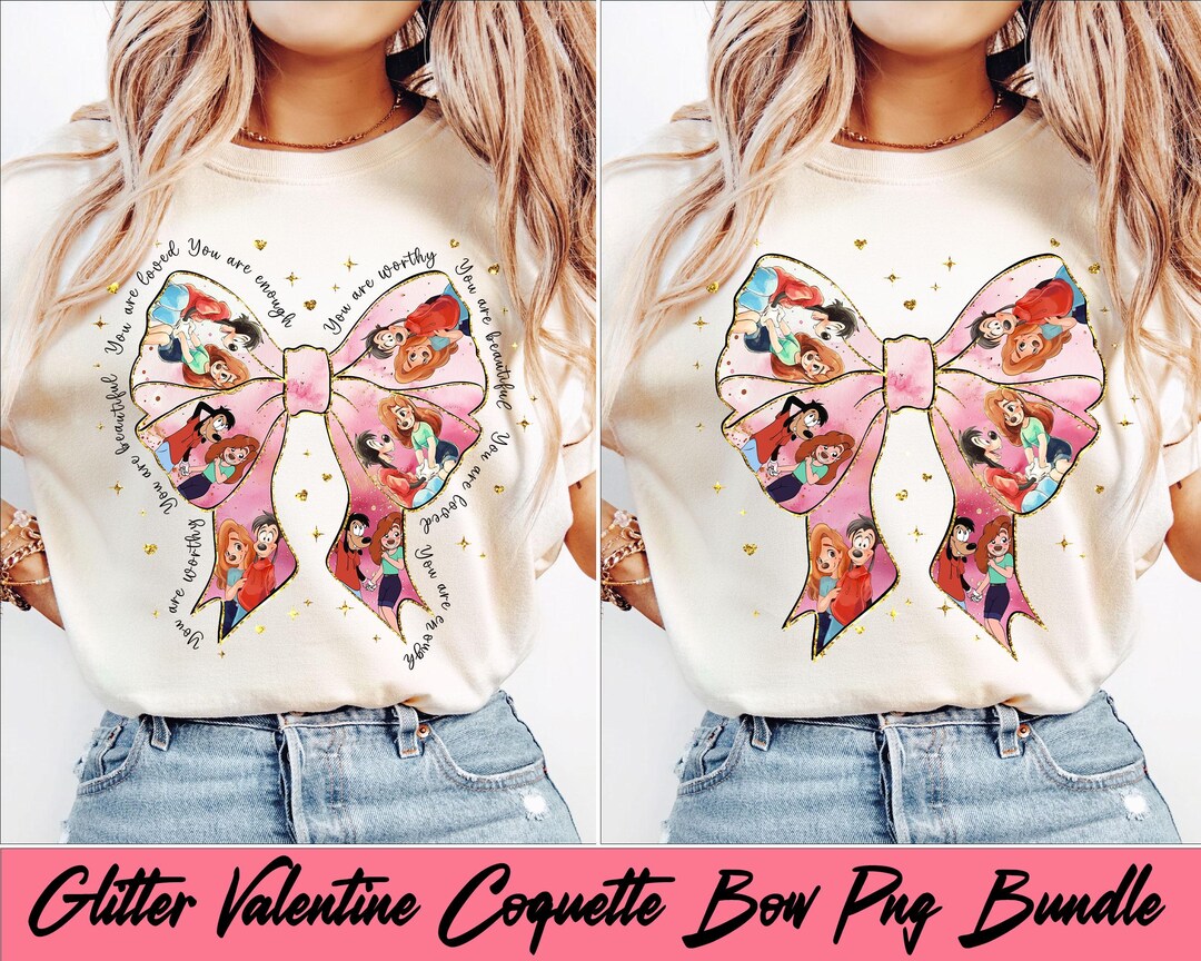 Coquette Cartoon Valentine's Day Png, Happy Valentine Png, Valentine ...
