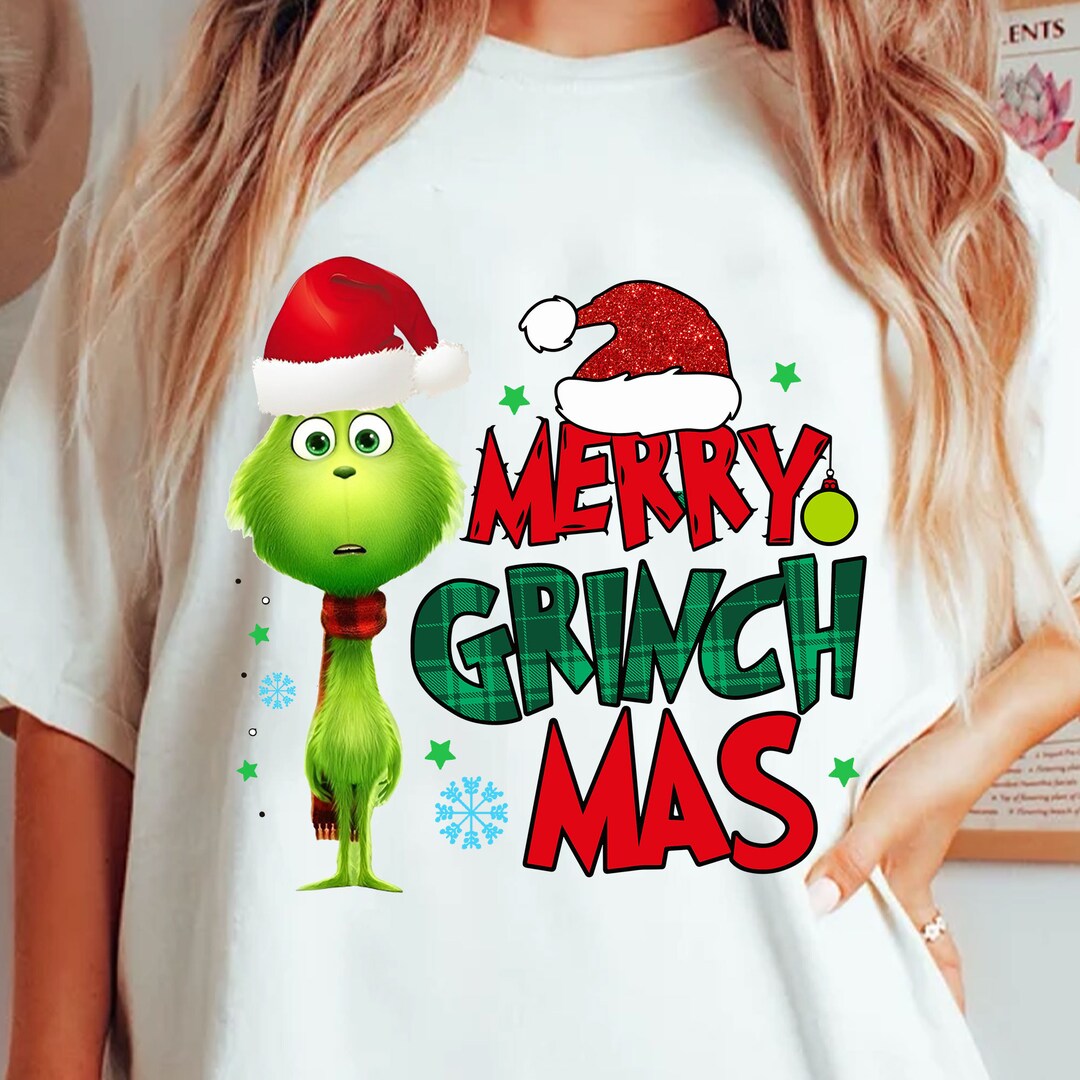 Merry Grinchmas Png Santa Claus Png Christmas Grinchmas Png - Etsy