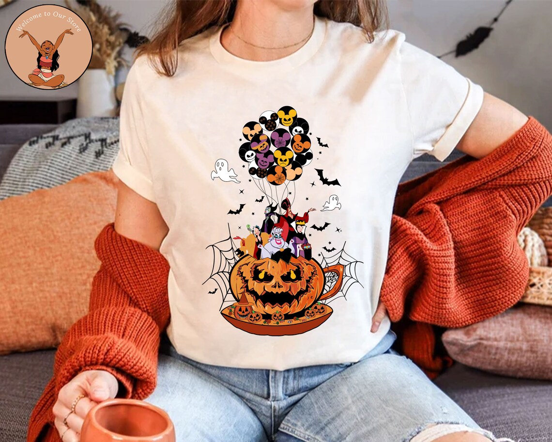 Vintage Villain Gang Svg, Villains Wicked Svg, Halloween Coffee ...