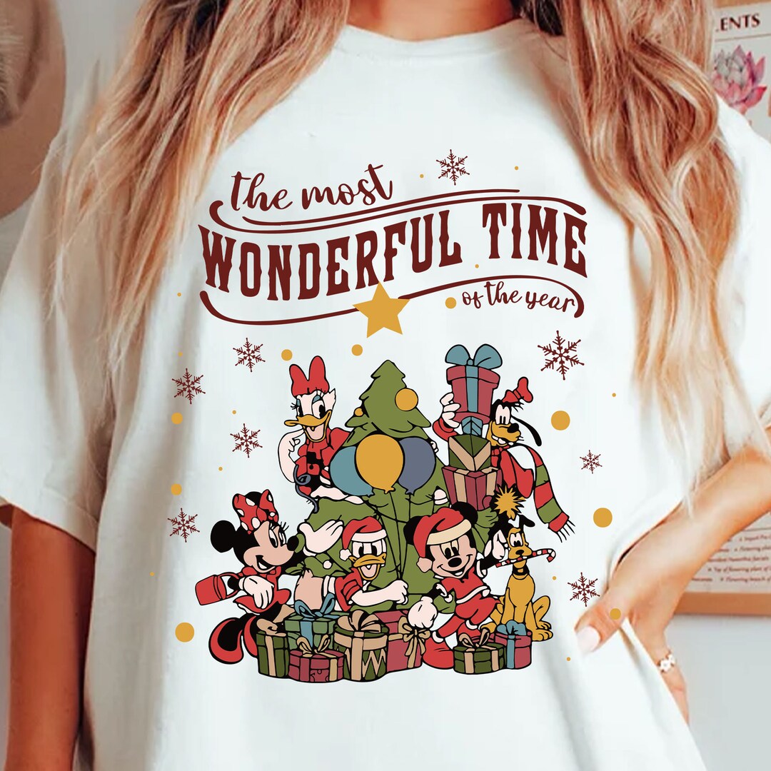 The Most Wonderful Time of the Year Png, Christmas Mouse Png, Merry ...