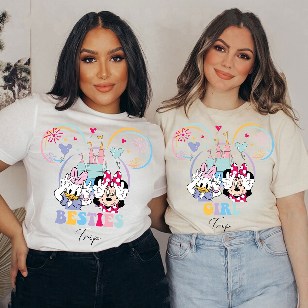 Miss Mouse and Friend Png, Retro Best Friends Png, Miss Mouse and Miss ...