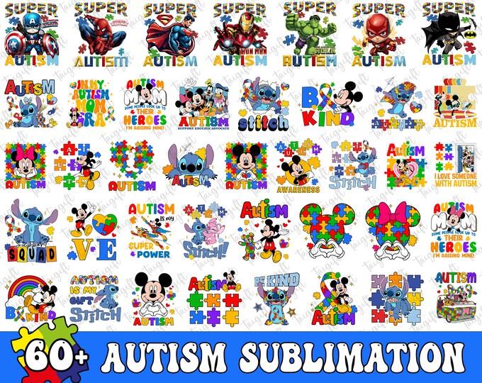 Autism Stitch With Lilo Png, Sublimation Design Download, Autism ...