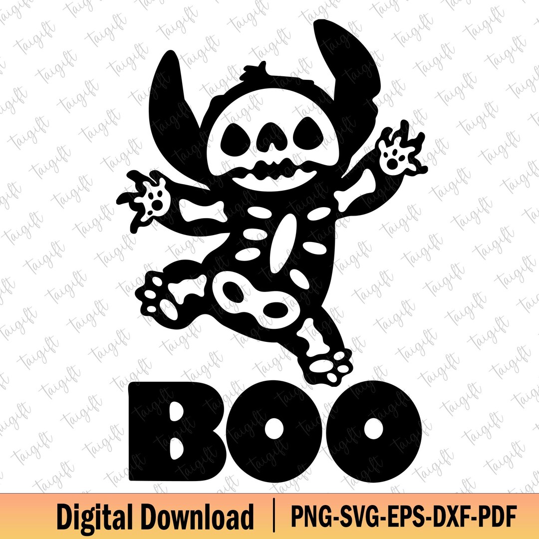 Halloween Boo Svg, Cartoon Characters, Halloween Skeleton Svg ...