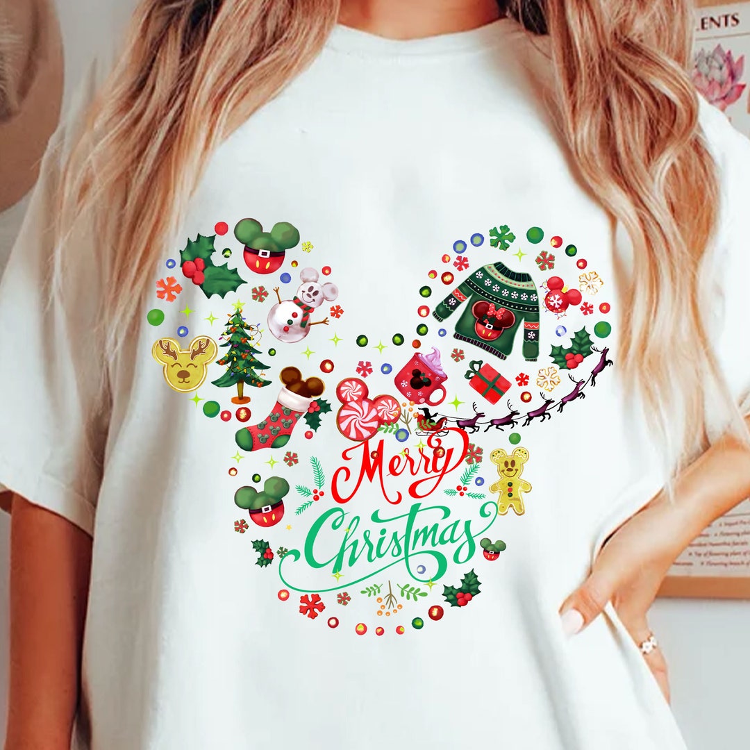 Merry Christmas Png, Christmas Mouse Png, Mouse and Friend Png, Funny ...