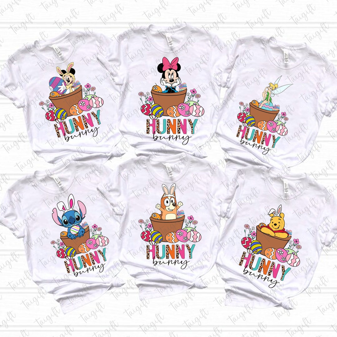 Hunny Bunny Happy Easter Png, Mouse and Friend Easter Png, Easter Bunny ...