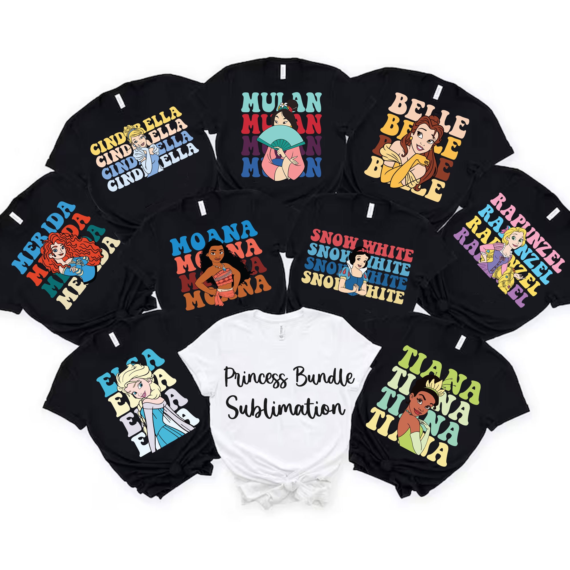 Princess Svg Designs Princess World Svg Princess Digital - Etsy