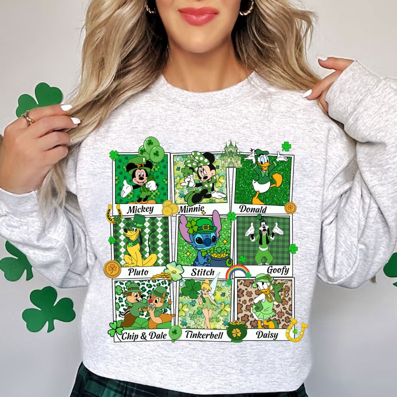 Happy St Patrick's Day Png, Mouse and Friend, Mouse St Patrick's Day ...