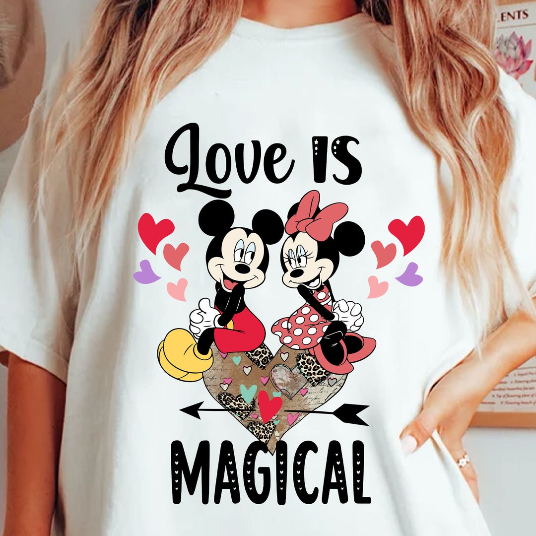 Love is Magical Valentine's Png, Happy Valentine Png, Valentine Mouse ...