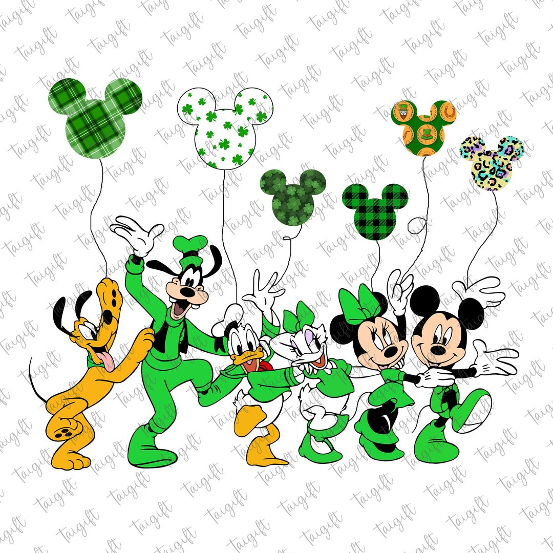 Mouse St Patricks Day Png, Saint Patrick’s Day Sublimation, Lucky ...