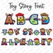 Toys Alphabet Letter Png, Toy Font Doodle Letter Story Letters Png ...