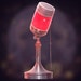 3x Vampire Microphone Vtuber Halloween| Transparent | Spooky | Digital ...