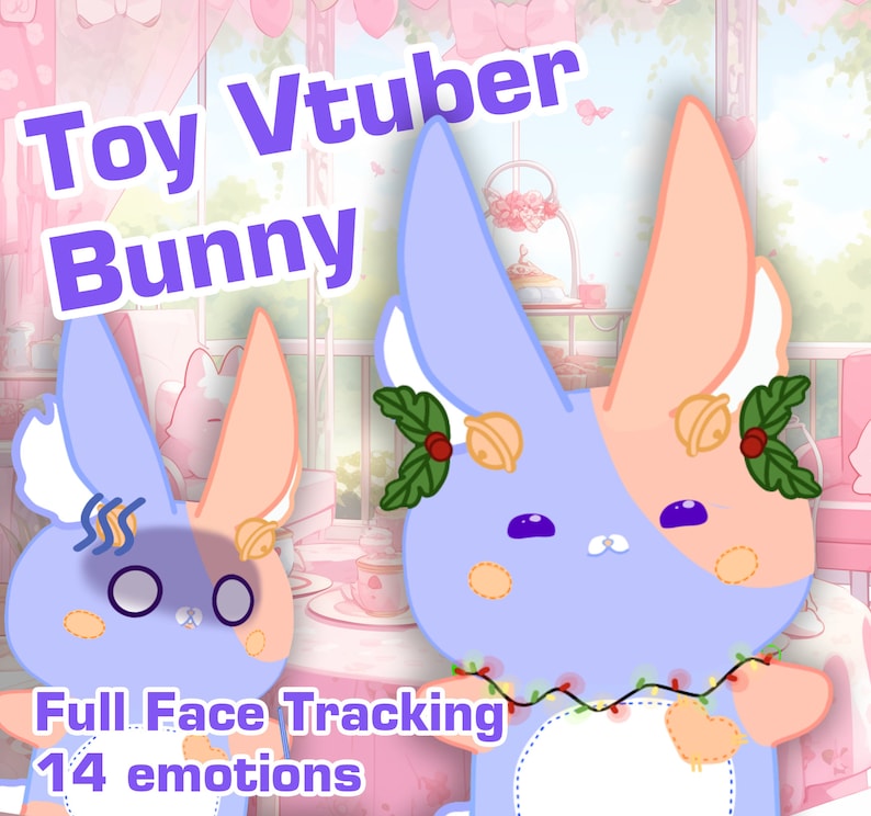 TTS Pet Toy Bunny| Vtuber | Cute Rabbit Vtuber | Ready to Use | Twitch ...