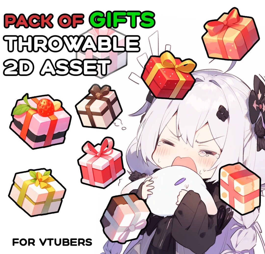 Pack of Gifts Throwable Asset - 9 Pcs | Transparent | Christmas | Digital Assets | Birthday ...