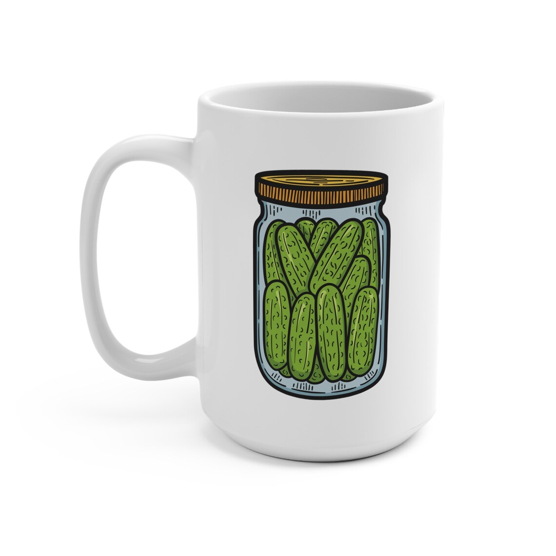Christian Mug With Pickle Coffee Cup With Handle for Gardener Gift for ...